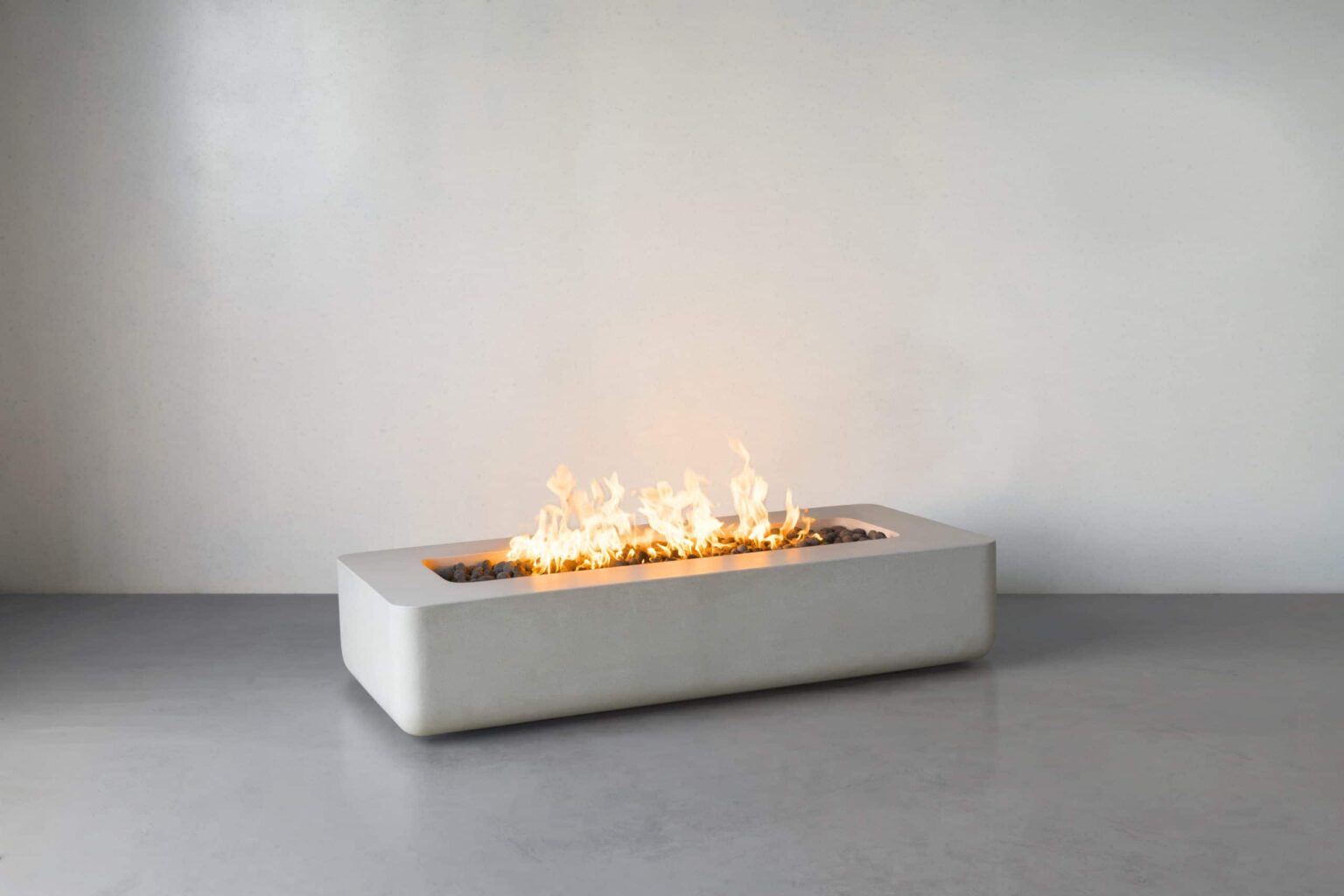 Lumera Agudo Fire Table | Luxury Concrete by Montana Fire Pits