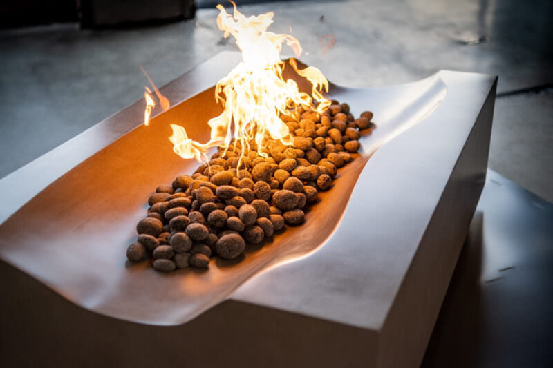 Canyon Fire Table | High-End Fire Pits | Concrete by Montana Fire Pits