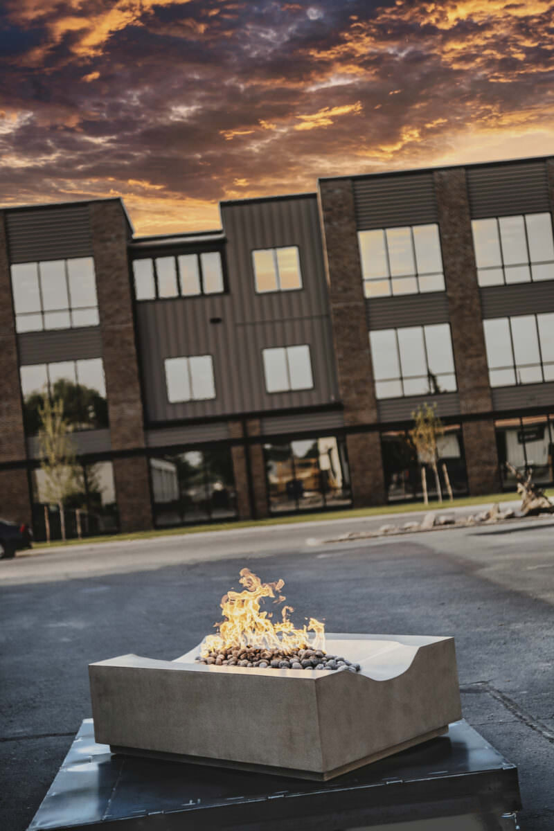Canyon Fire Table | High-End Fire Pits | Concrete by Montana Fire Pits