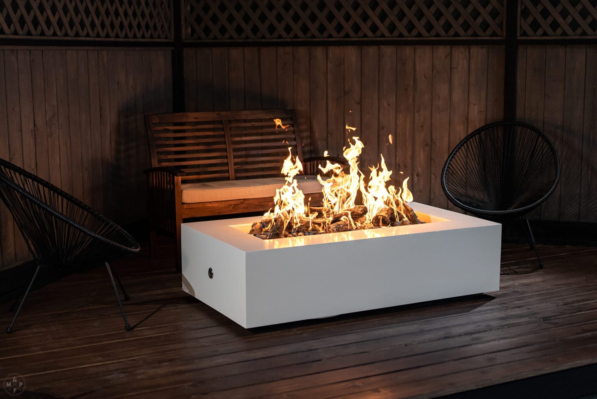 Venture Series Steel Fire Table | Olympic | Montana Fire Pits