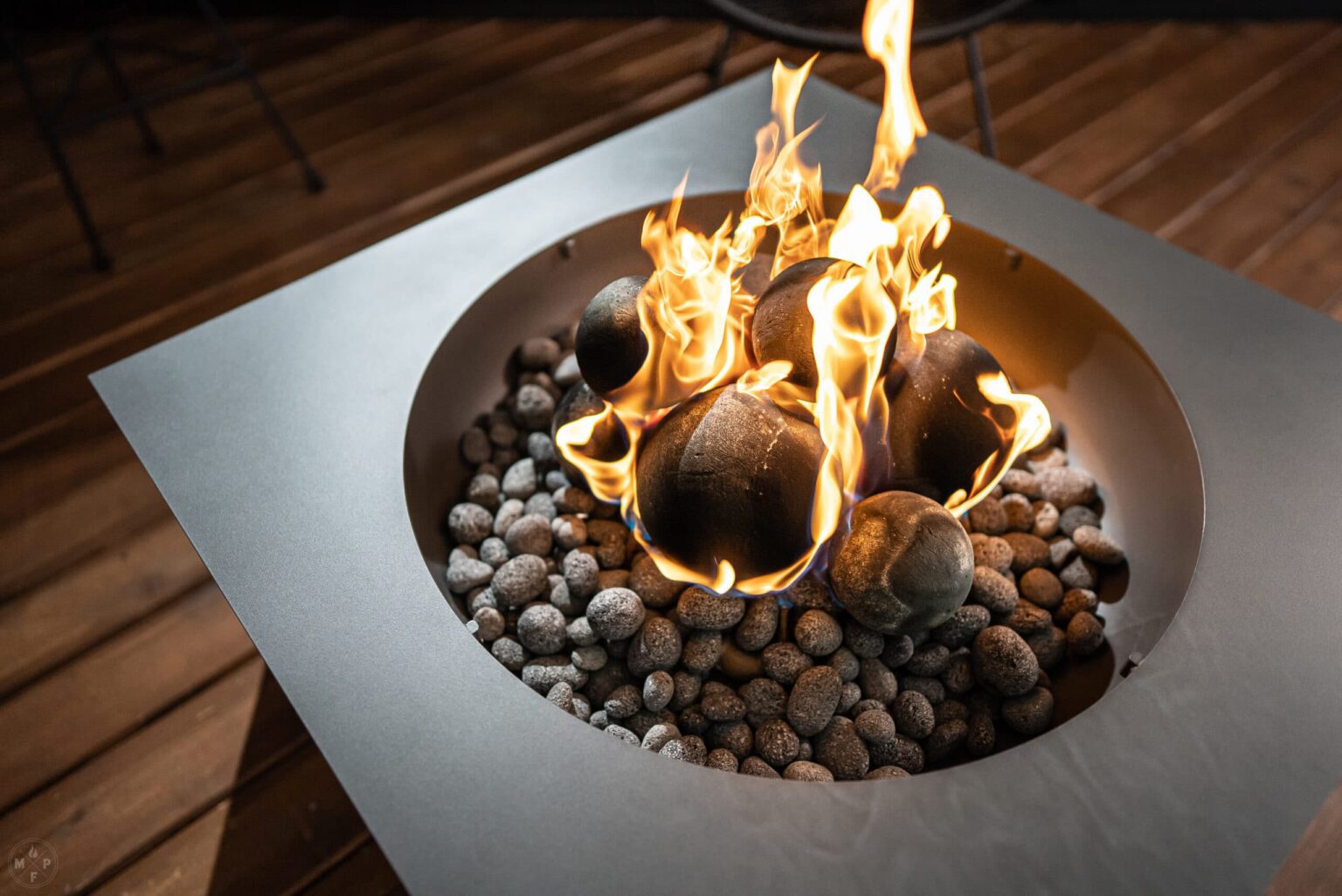 Techo-Bloc RAFFINATO Paver Fire Pit Gas Insert Kit - Crossfire