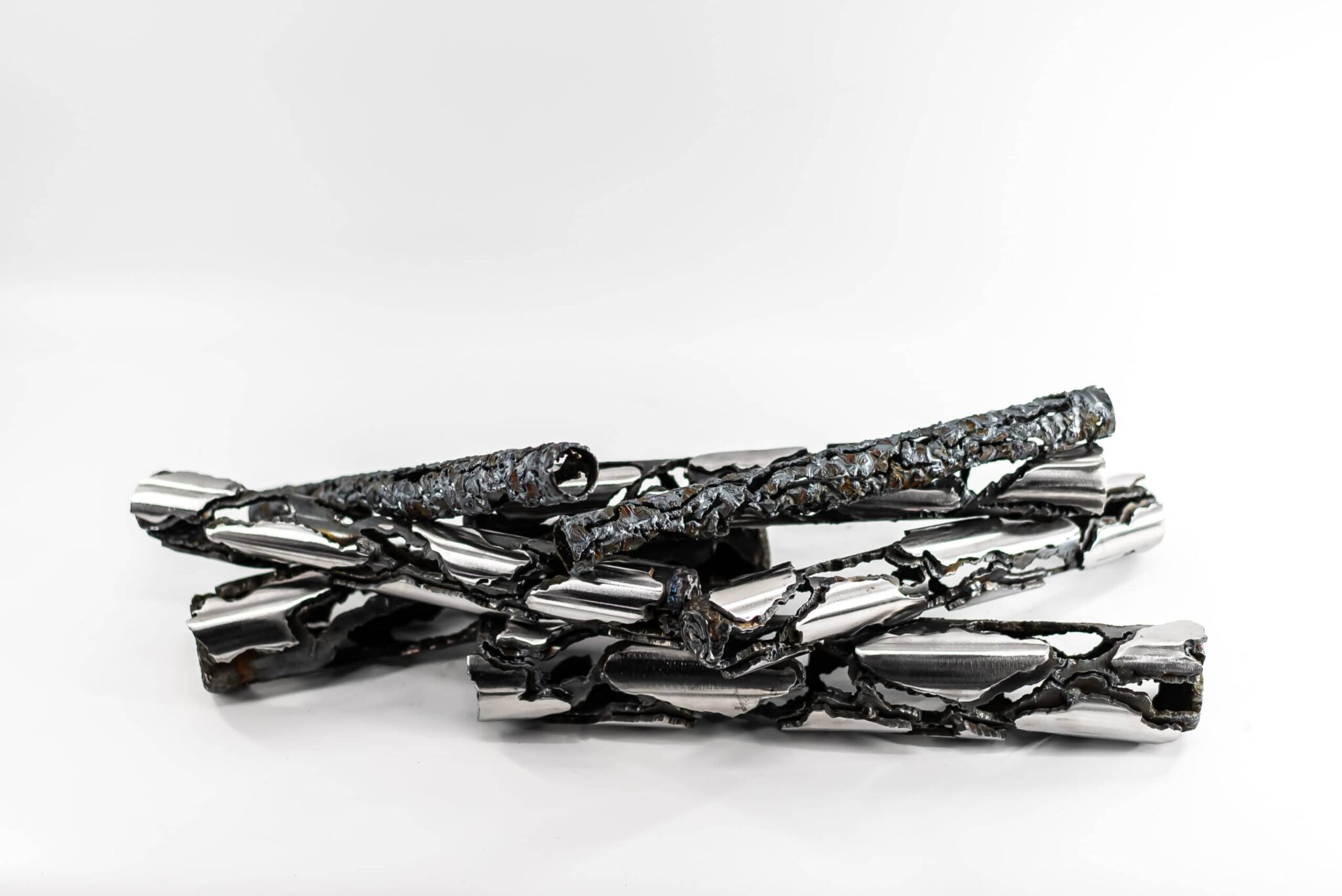 Individual Steel Logs | Gas Fire Pit Media | Montana Fire pits