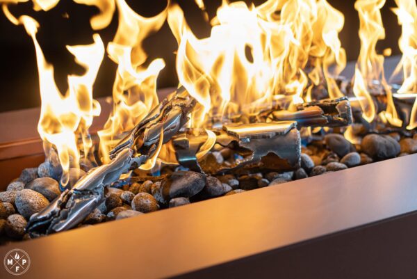 Individual Steel Logs | Gas Fire Pit Media | Montana Fire pits