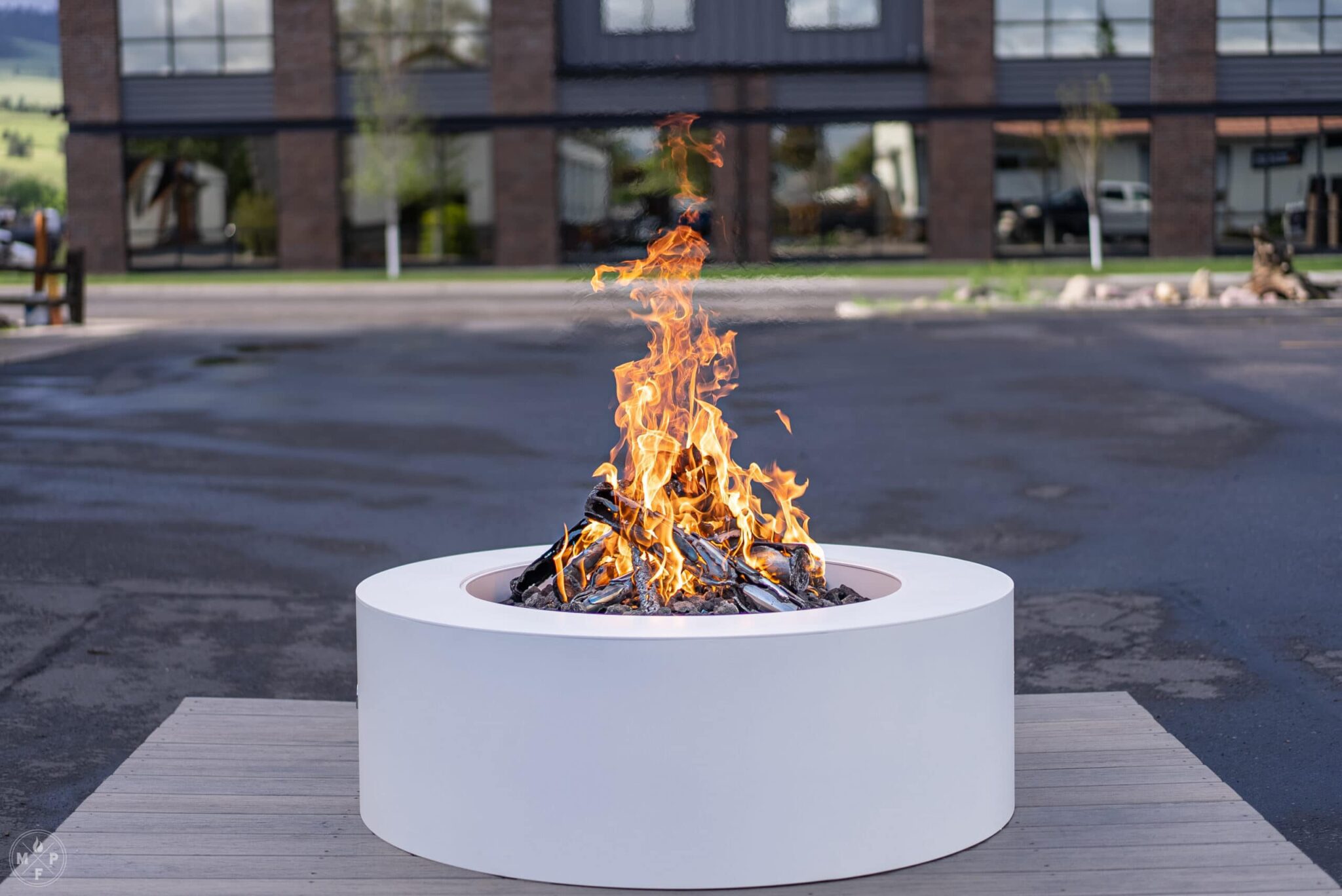 280k BTU Octagonal Crossfire Burner | Brass Burner