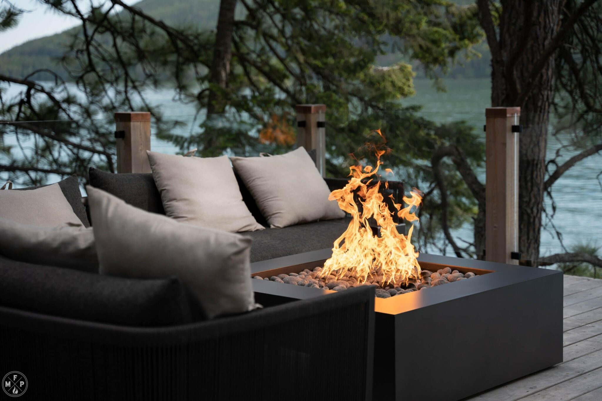 280k BTU Octagonal Crossfire Burner | Brass Burner