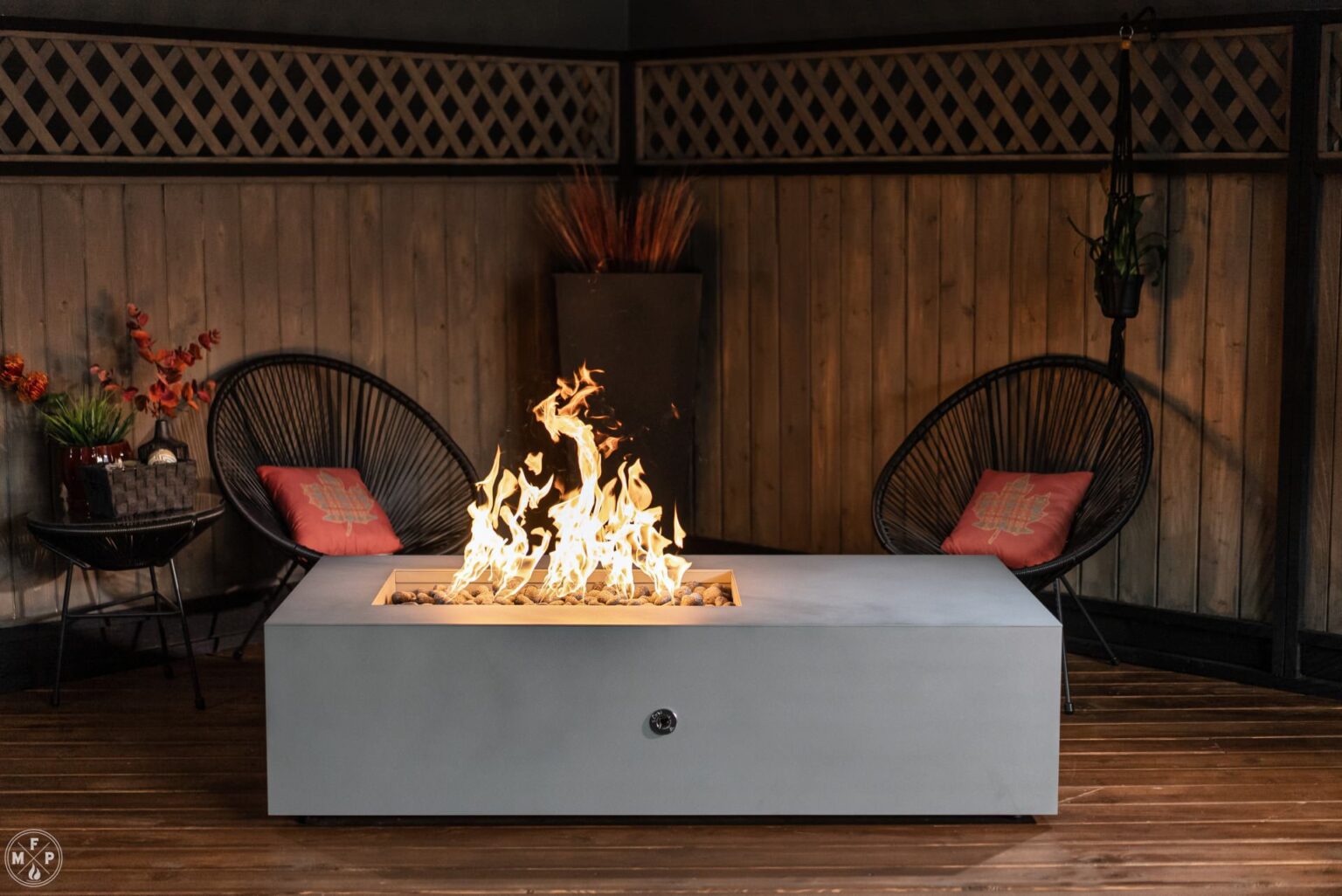 Acadia Steel Fire Table | Montana Fire Pits