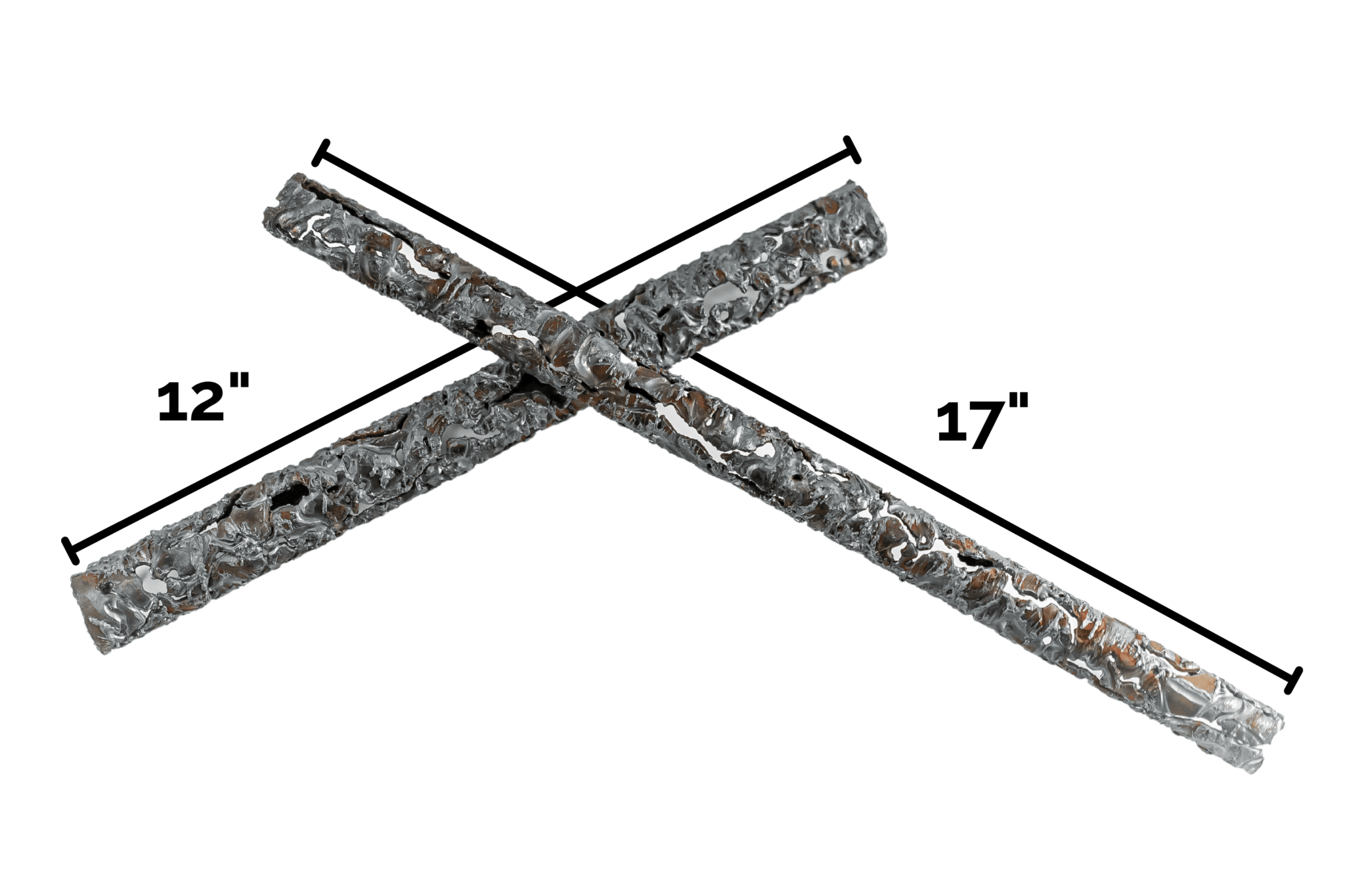 Individual Steel Logs | Gas Fire Pit Media | Montana Fire pits