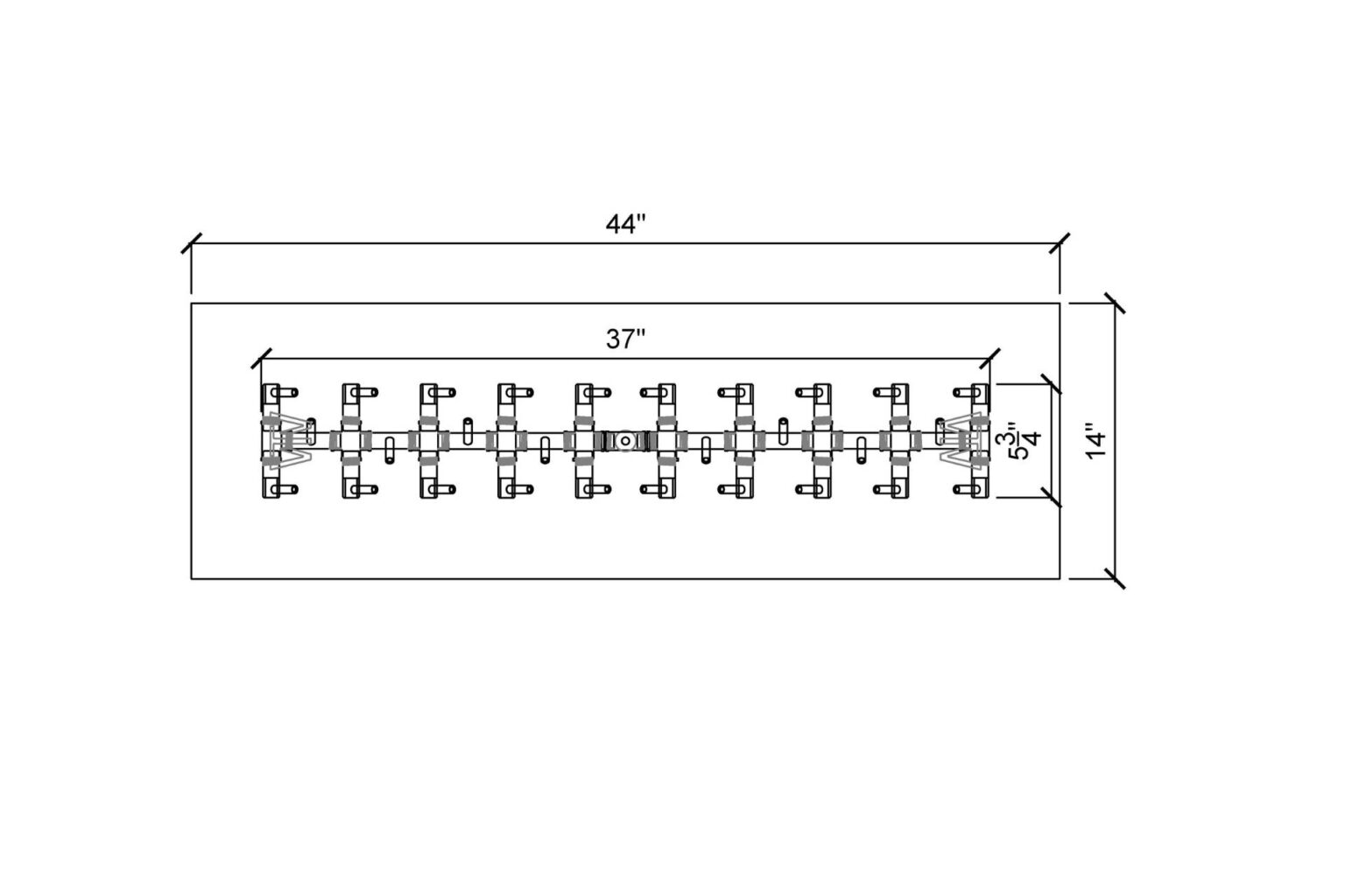 Tree style Burner: 230,000 BTU Crossfire | Montana Fire Pits