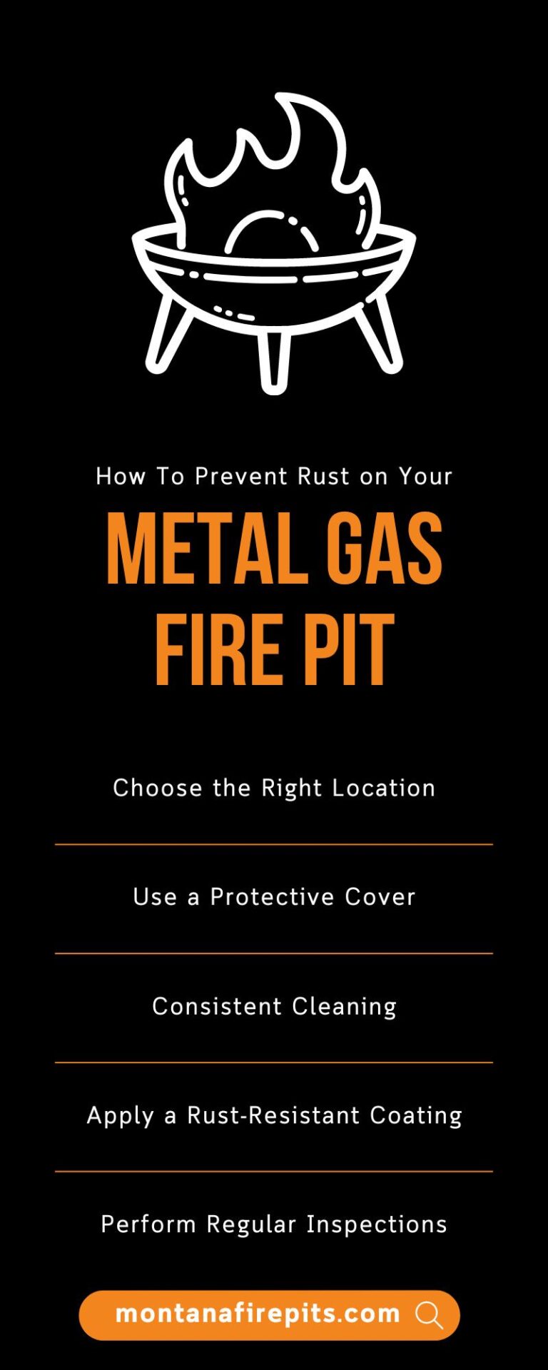 How To Prevent Rust on Your Metal Gas Fire Pit