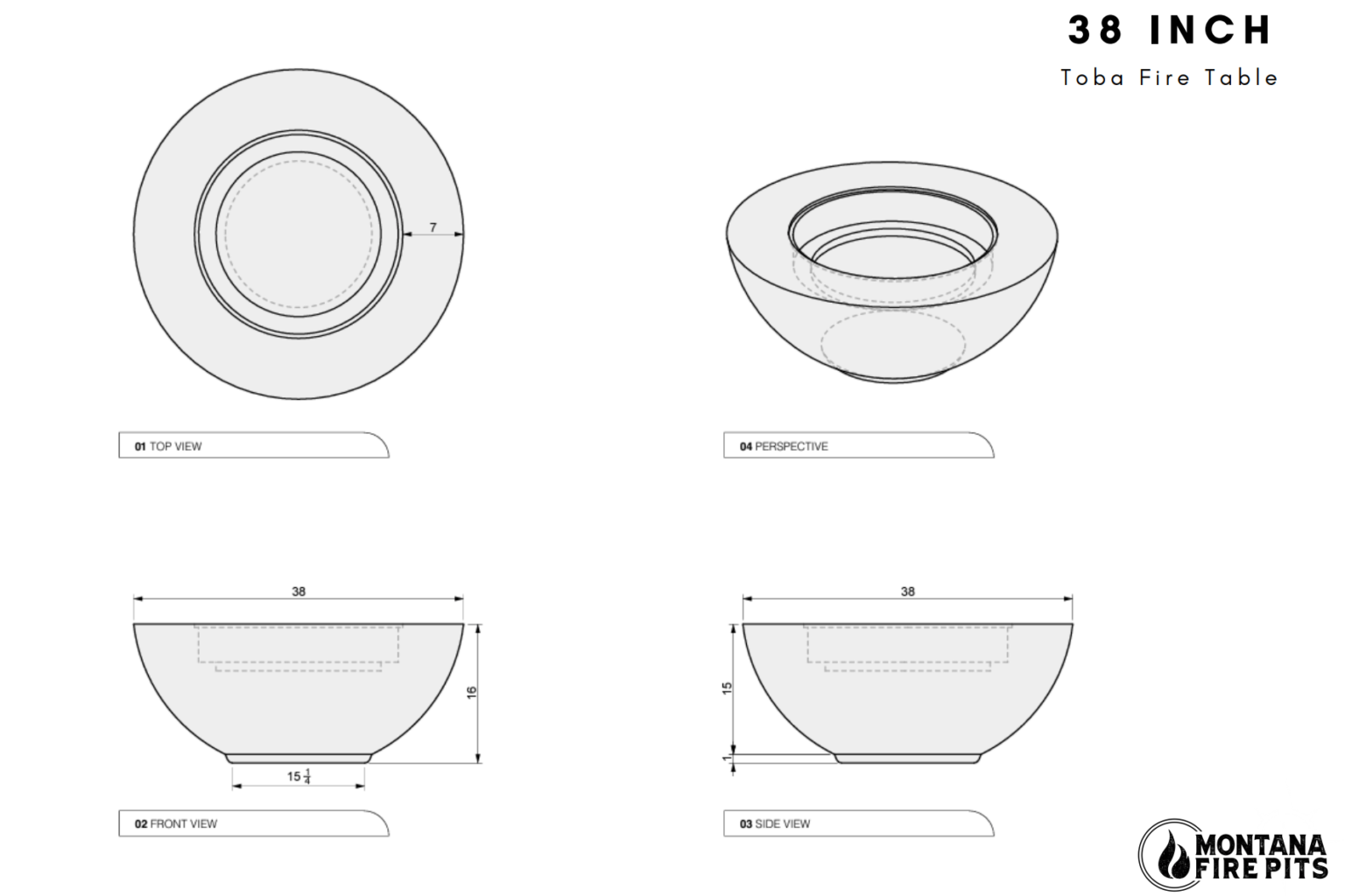 Ready to Ship - Montana Fire Pits